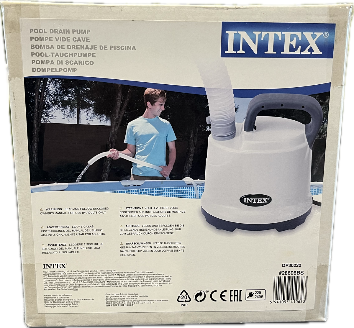 Intex Drain Pump| Clearway Pools and Spas