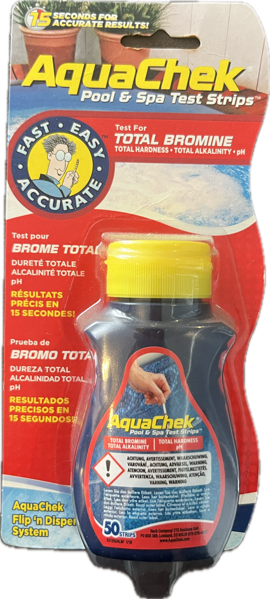 Aqua check Bromine Test Strips| Clearway Pools and Spas