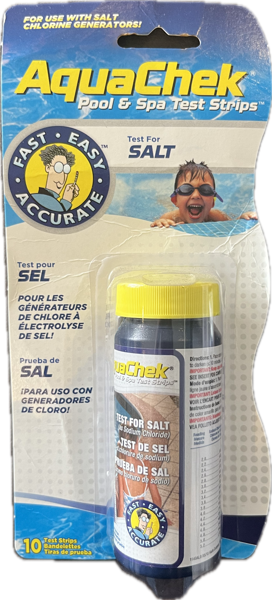 Aqua check Salt Test Strips| Clearway Pools and Spas