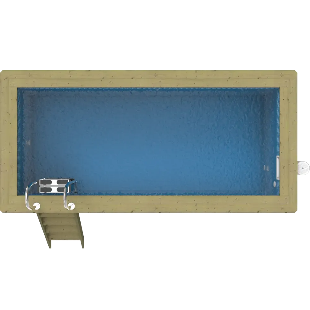 Nazca 4m x 2m Wooden Pool| Clearway Pools and Spas