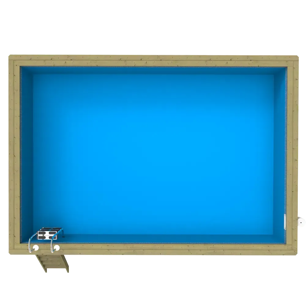 Nazca 6m x 4m Wooden Pool| Clearway Pools and Spas